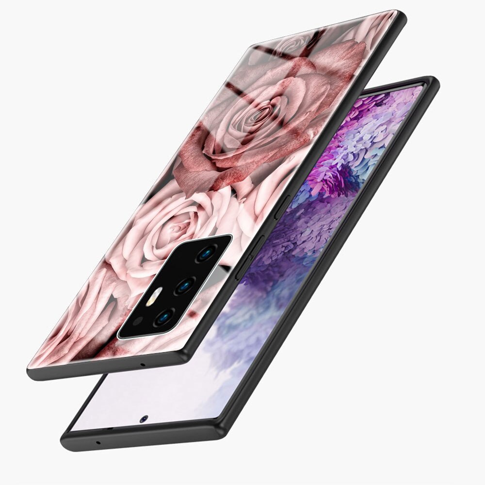 ซัมซุง galaxy S20 Fe S21 S10 S9 S8 โน๊ตยี่สิบอัลตร้า 10-plus 9 โทรศัพท์มือถือกรณี toughened แก้ว ...