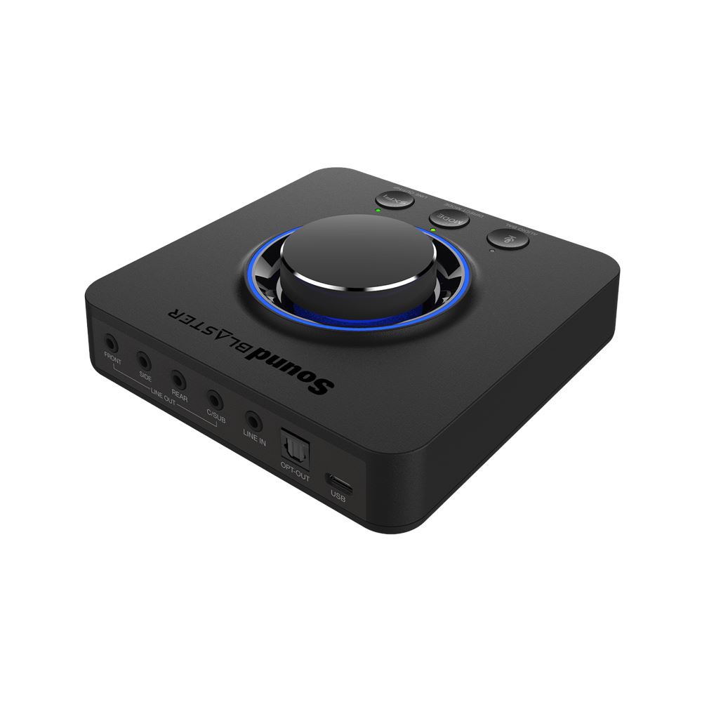 Creative Sound Blaster X3 Hi-Res 7.1 External USB DAC and Amp Sound ...