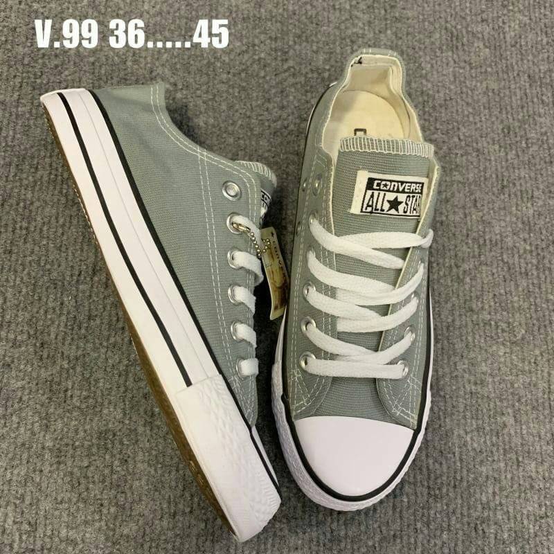 รองเท้าผ้าใบconvers all star ฮิตมาก เทรนมาใหม่ ใส่แล้วเท่ สีเทา CnTx ...