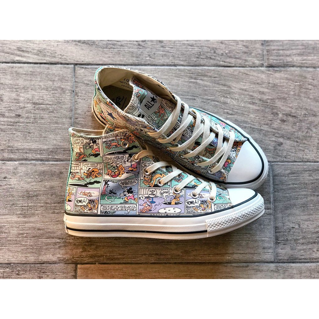 ใหม่ Converse All Star Mickey Mouse โตเกียวรองเท้าผ้าใบ จำกัด Unisex ...