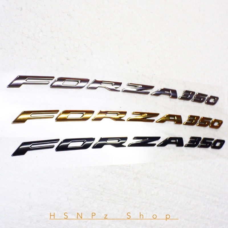 โปรโมชั่น สติ๊กเกอร๋ FORZA 350 โลโก้ forza 350 ขอ350 แท้ สติ๊กเกอร์ติด ...