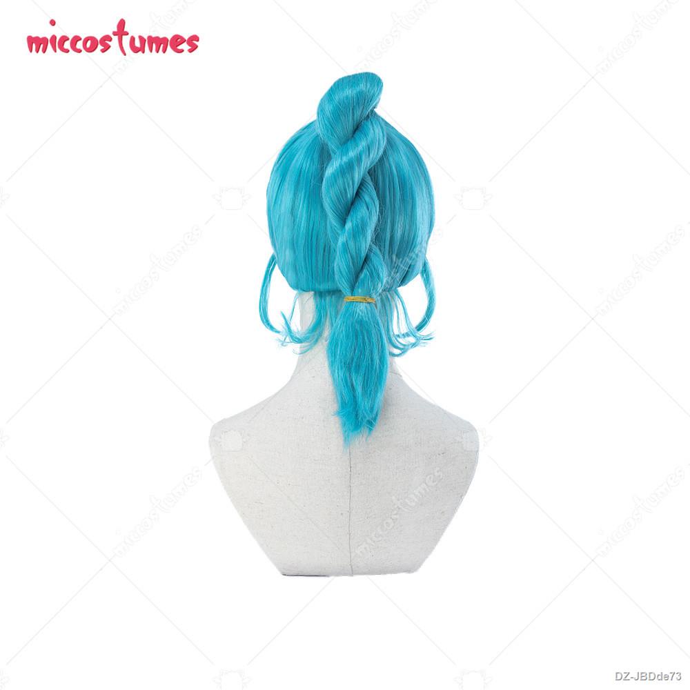 เสื้อผ้าอนิเมะ Bulma Braid Ponytail Cosplay Wig Anime Cosplay Wig ...