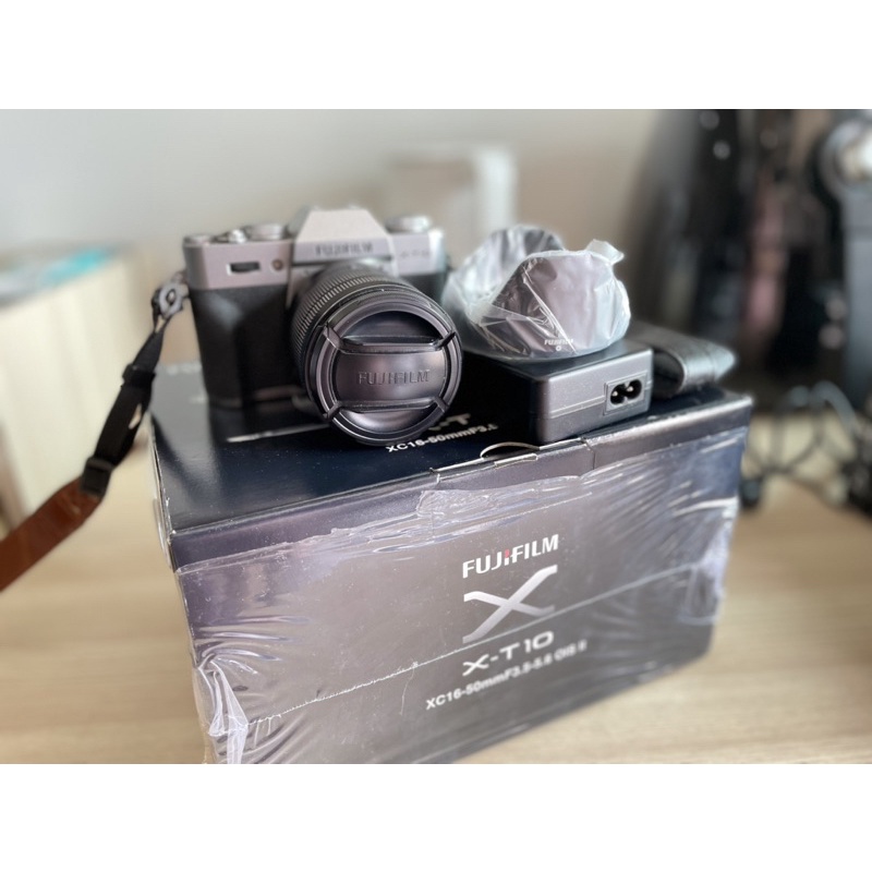 (มือสอง) กล้อง fuji xt-10เลนส์ kit 16-50 เลนส์ละลายหลัง fuji 35mm f1.4 ...