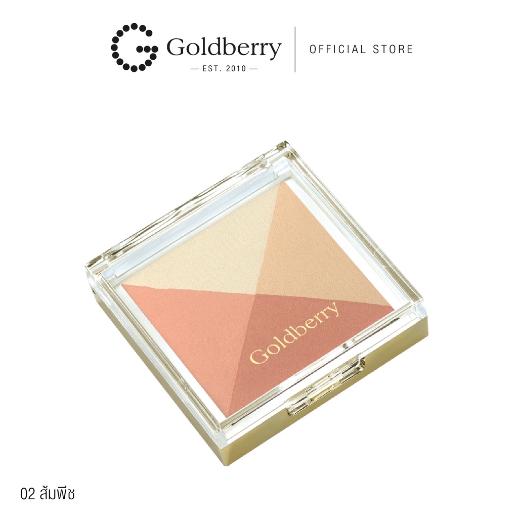 GOLDBERRY SHINY FACE COLOR (Blush On) - โกลด์เบอรี่ ชายน์นี่ เฟส ...