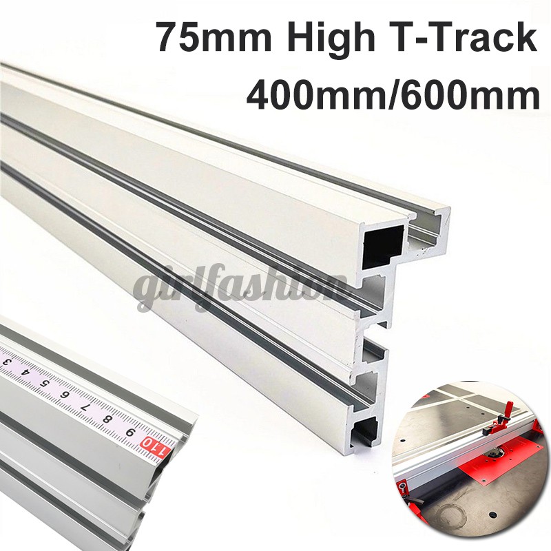 เครื่องมืองานไม้ 30 45 75 Type Miter Track Stop 45 75 Type T - Slot ...