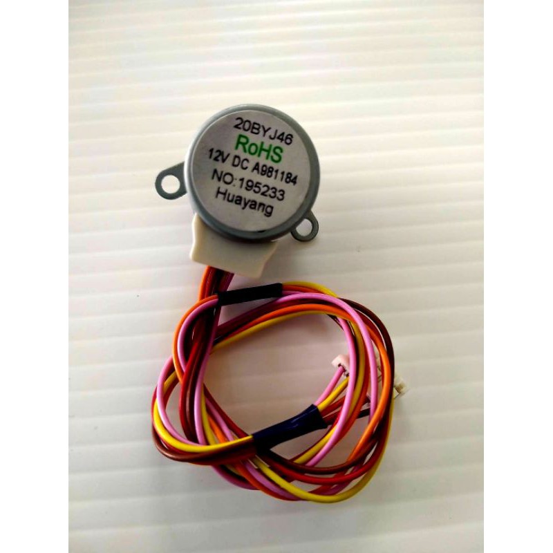 มอเตอร์สวิงแอร์พานาไดกิ้น 20BYJ46 RoHS 12V DC - jochat1989 - ThaiPick