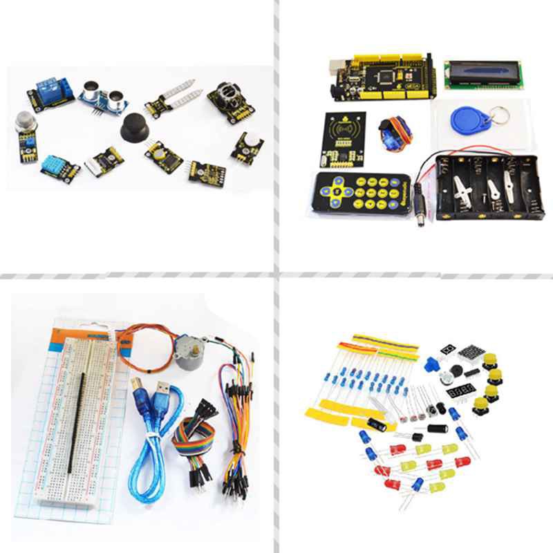 Mega 2560 R3 Super Starter Kit Rfid Learning Kit with for Arduino ...