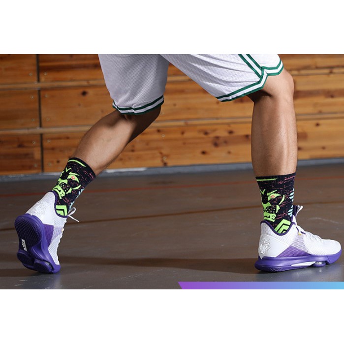 ถุงเท้าบาส หนานุ่ม กระชับ NBA PLAYER NUMBER SOCK ถุงเท้าสำหรับกีฬา ...