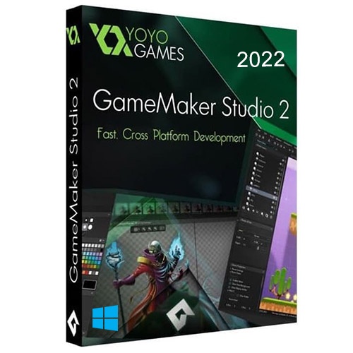 GameMaker Studio Ultimate ตัวเต็ม ถาวร โปรแกรมสร้างเกม 2D 3D ...