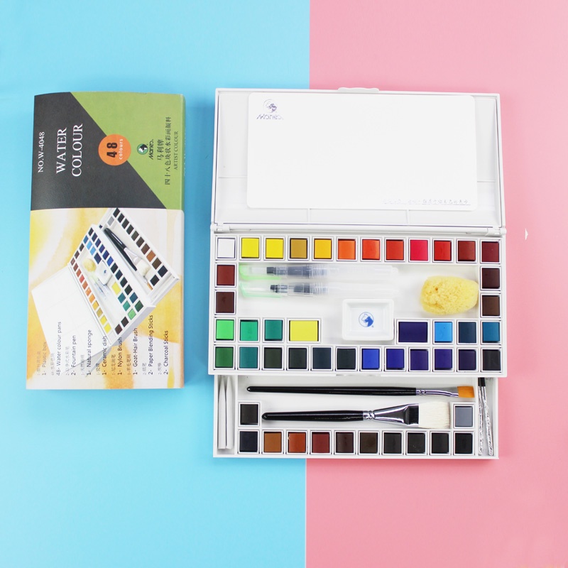 Marie s 18243648 colors solid watercolor painting bright color solid ...
