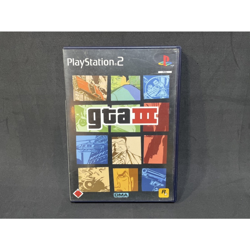 แผ่นเกมส์ PS2 Game Grand Theft Auto 3 GTA 3 PS2 Pal - sornsin25 - ThaiPick