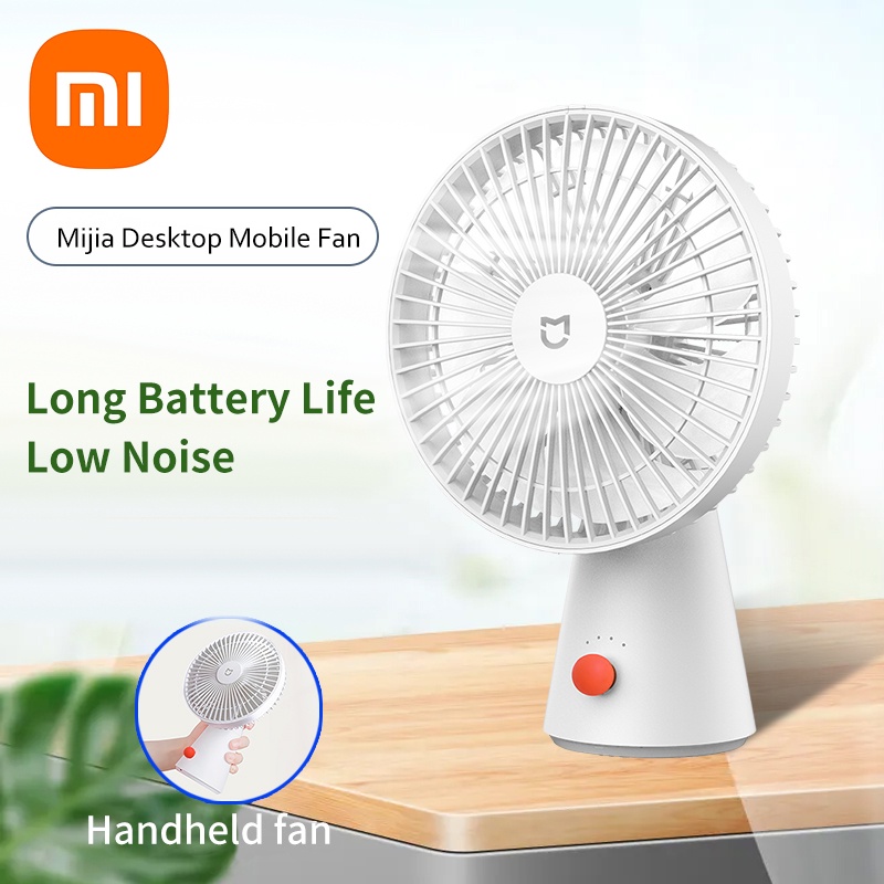 Xiaomi Mijia Desktop Mobile Fan Portable Mini Handheld Small Home ...