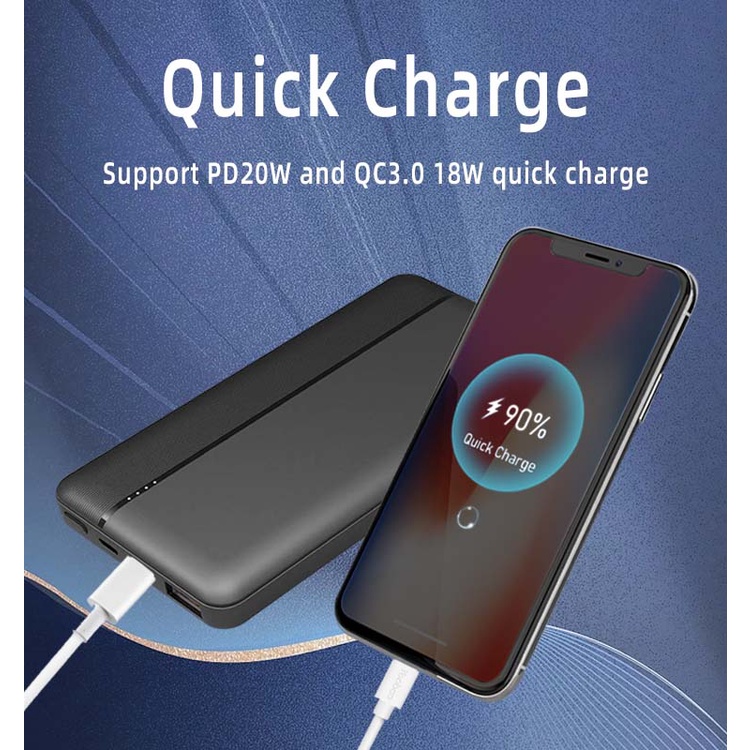 Yoobao powerbank PD12 ความจุ 10000mAh รองรับการชาร์จเร็ว PD20W - yoobao_officialshop - ThaiPick