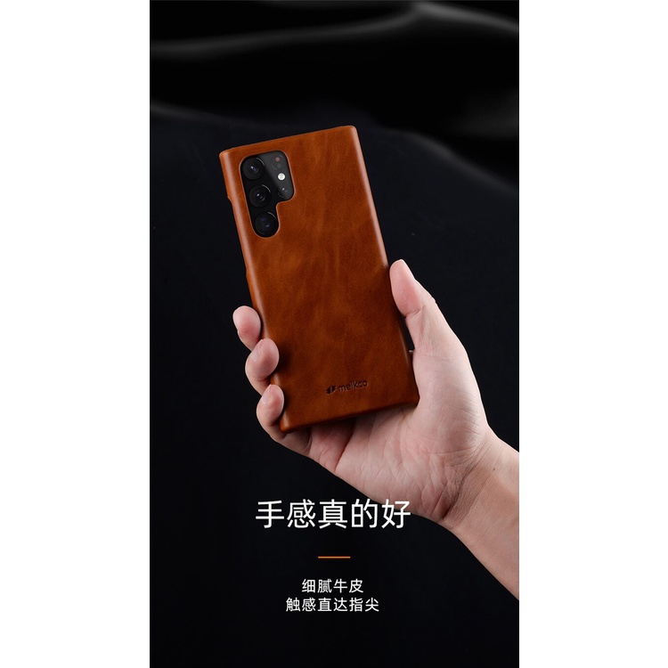 Genuine Leather Case For Samsung Galaxy S22 Ultra Case S22 Plus 5G ...