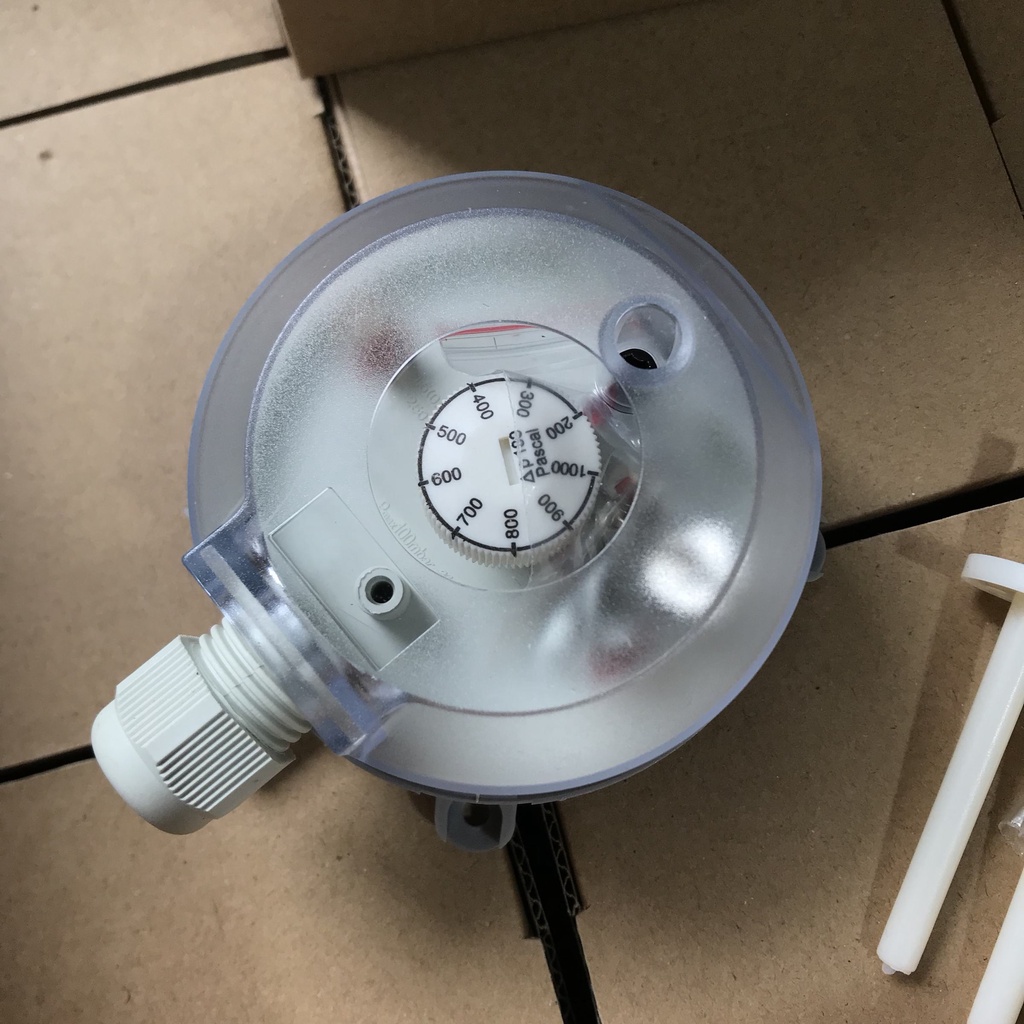 Differential Pressure Switch 200-1000 Pa วัดแรงดันแบบตัดต่อ NO/NC วัด ...
