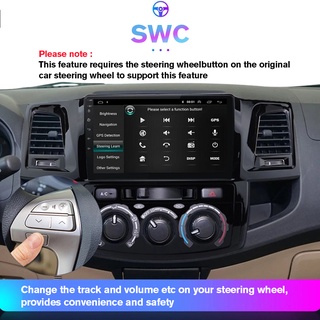 Android 10 Tesla Car Radio For Toyota Fortuner HILUX Revo Vigo 2007 ...