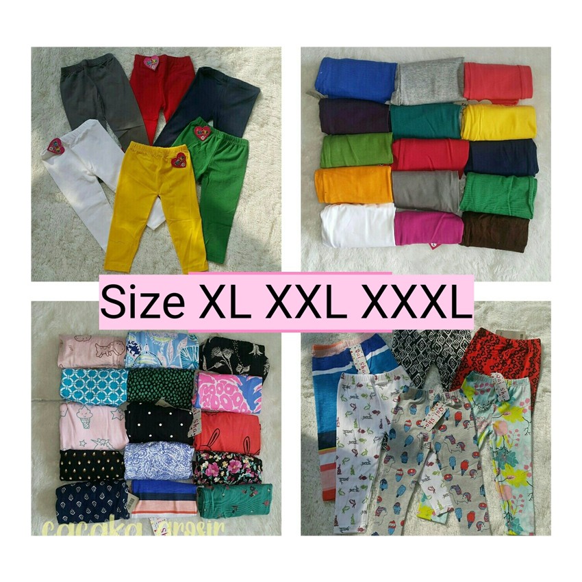 Qai Sha กางเกงเลกกิ้ง สําหรับเด็ก ไซซ์ XL XXL XXXL - cacaka.th - ThaiPick