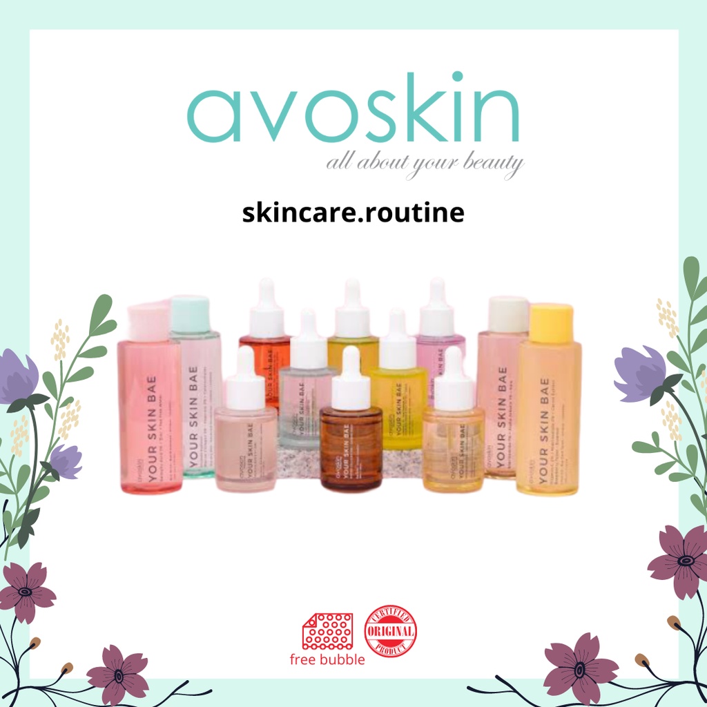 Avoskin Your Skin Bae เซรั่มและโทนเนอร์ - Ysb Series All Variant ...