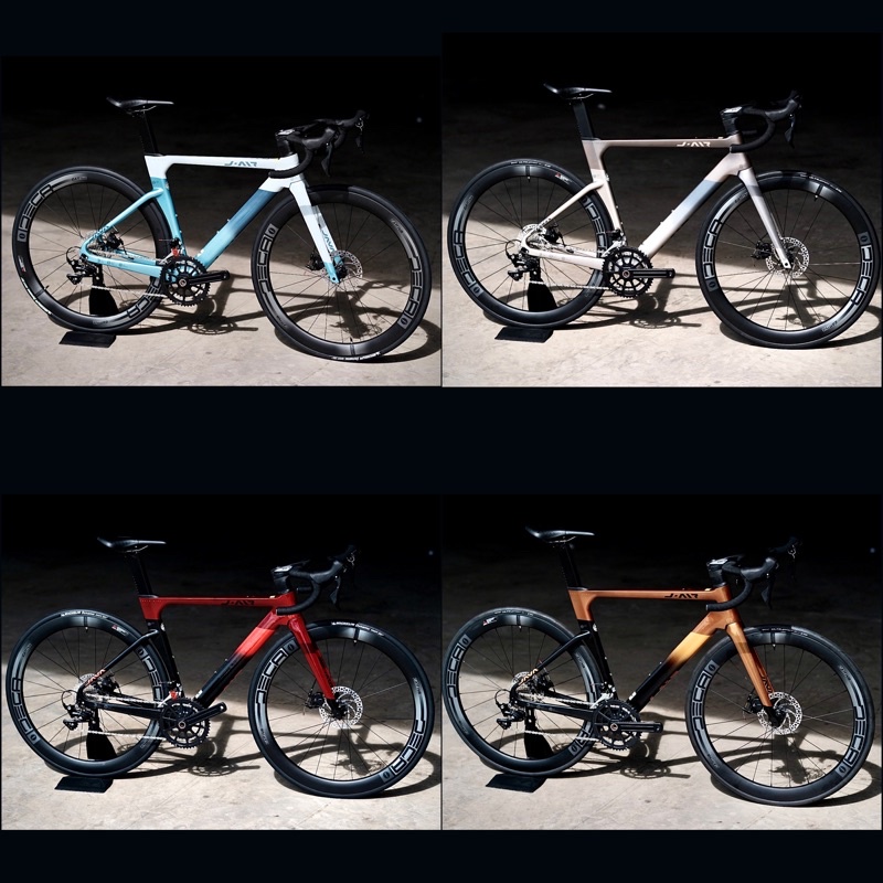 JAVA Fuoco 5 Disc และ JAVA Fuoco Top เฟรมคาร์บอน ล้อคาร์บอน แฮนด์อินทิเ ...