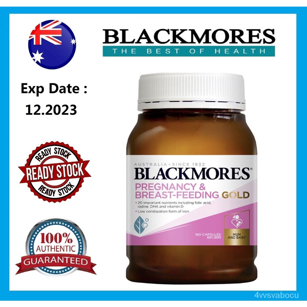 BLACKMORES Pregnancy and Breast-Feeding Gold 180 capsules qTXr ...