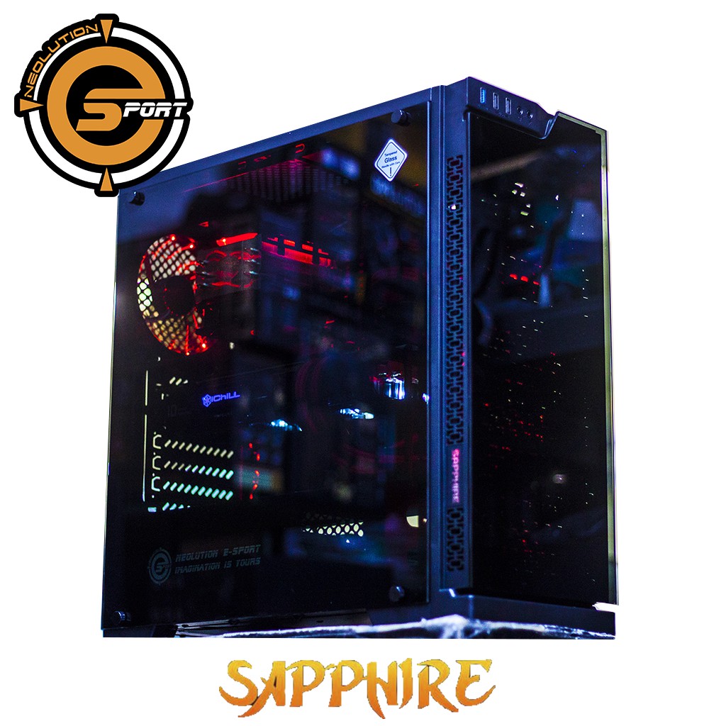 Case SAPPHIRE Tempered Glass Neolution E-Sport ( เคส คอมพิวเตอร์ ...