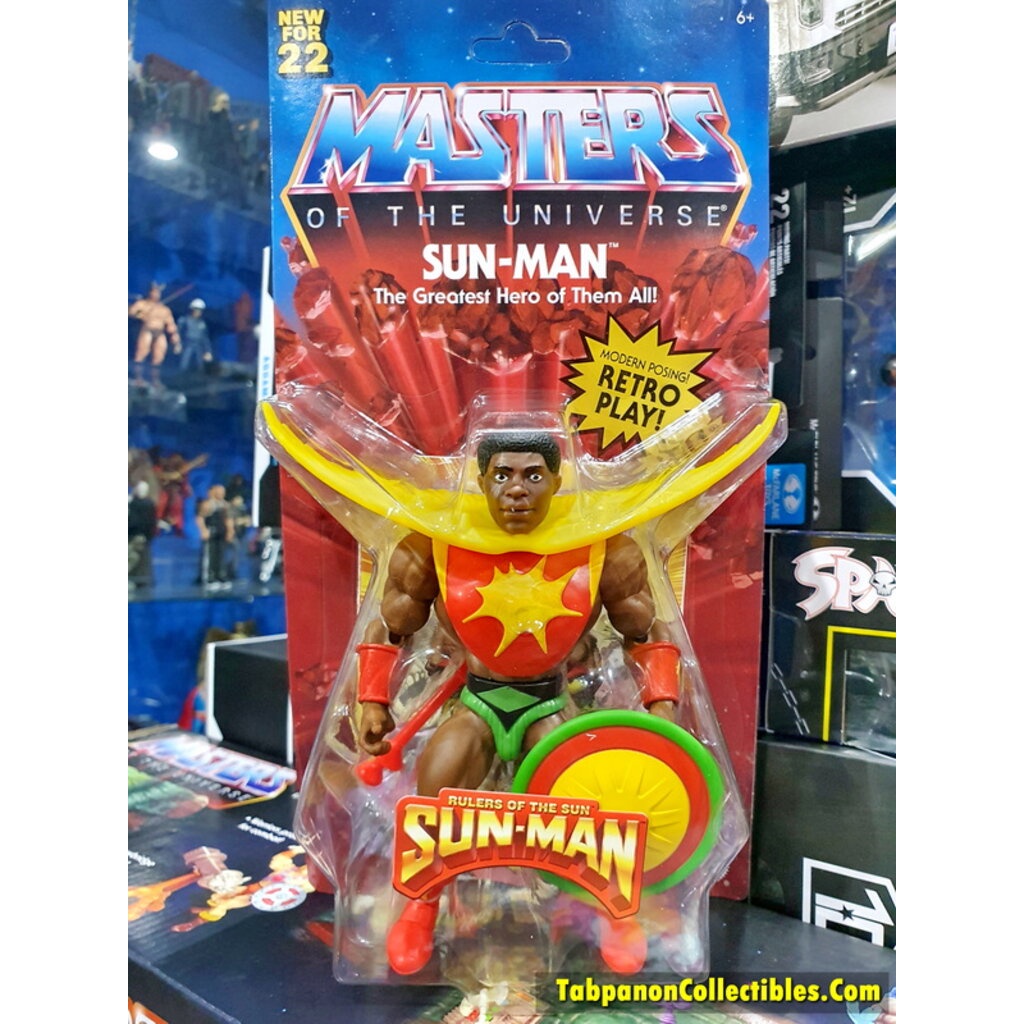 [2022.02] Mattel MOTU Origins Sun Man 6-Inch Action Figure | Shopee ...