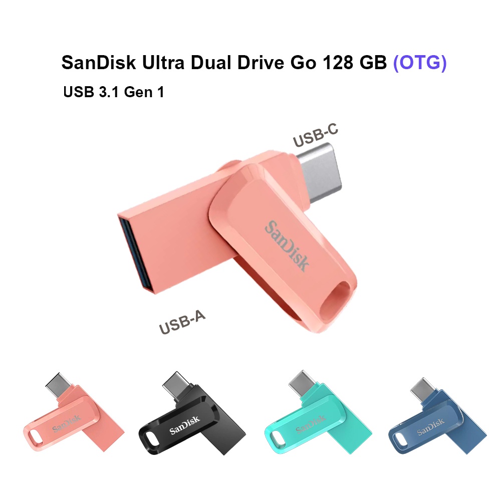 Sandisk Ultra Dual Drive GO USB-C 128 GB | Shopee Thailand