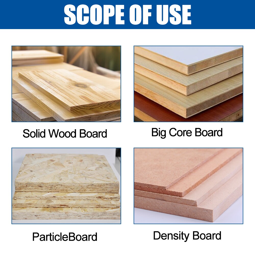 (Ready Stock)NINDEJIN 10pcs HSS Router Bits Wood Cutter Milling Fits ...