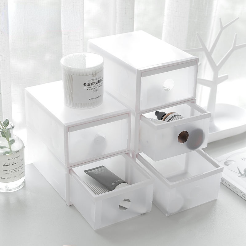 [SPOT SPEED HAIR]Desk Storage Creative drawer desktop storage box desk ...