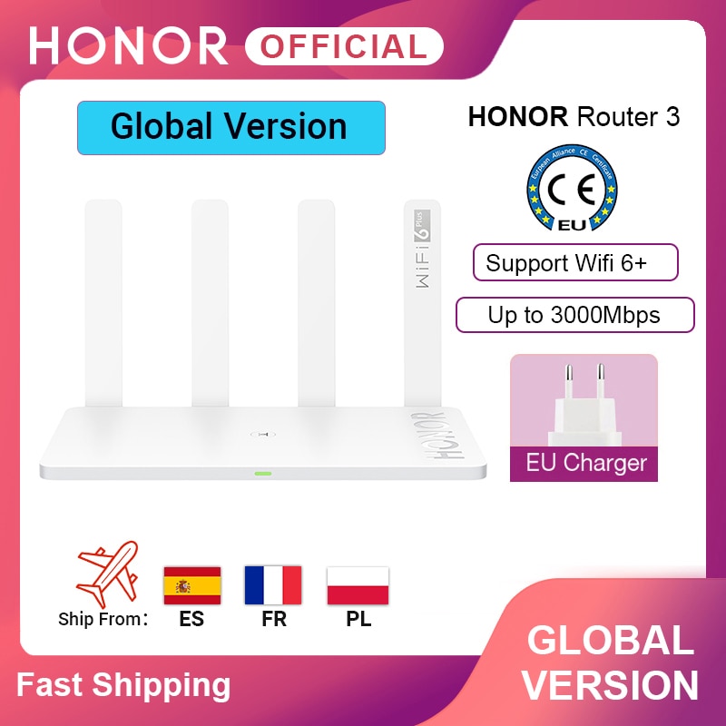 Global Version Original Honor Router 3 Wifi 6+ 3000Mbps Wireless Router ...
