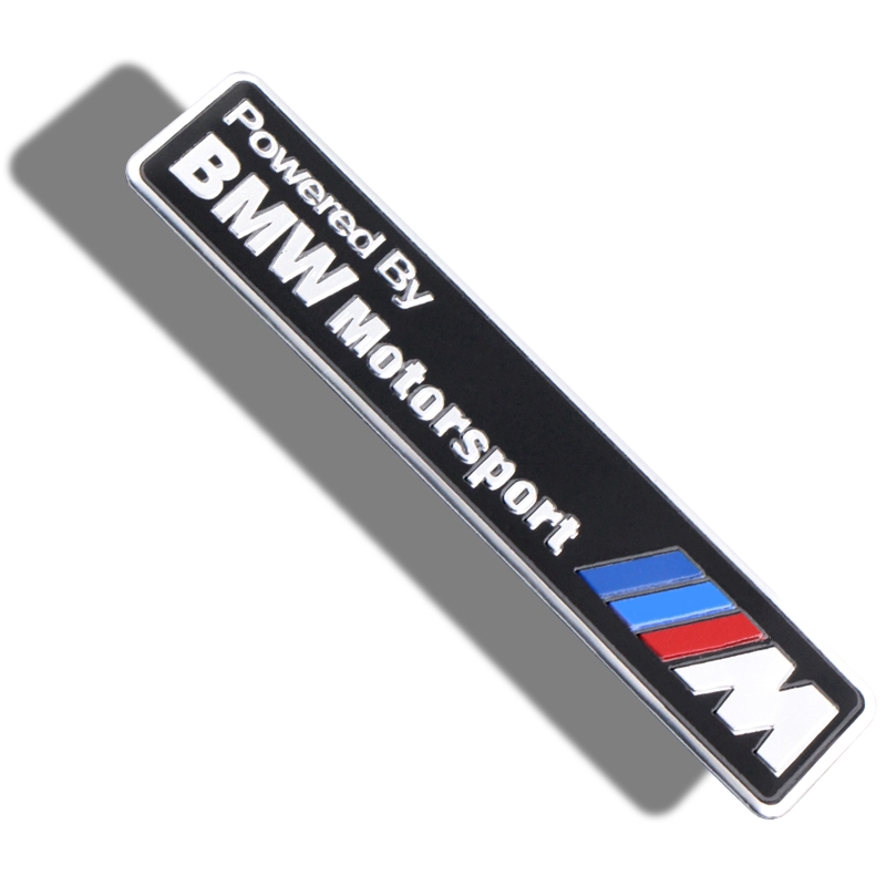 1pcs Motorsport Badge Labeling Car Body Metal Sticker for BMW M 1 3 4 5 ...