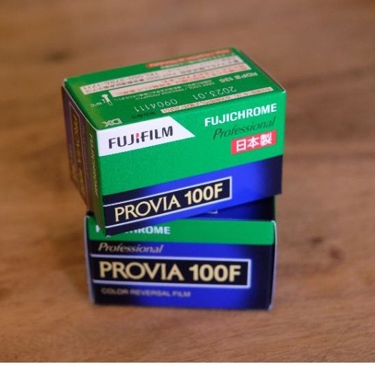 ฟิล์มสไลด์ 120 Fujifilm Provia 100F Color Slide Film Fujichrome ...