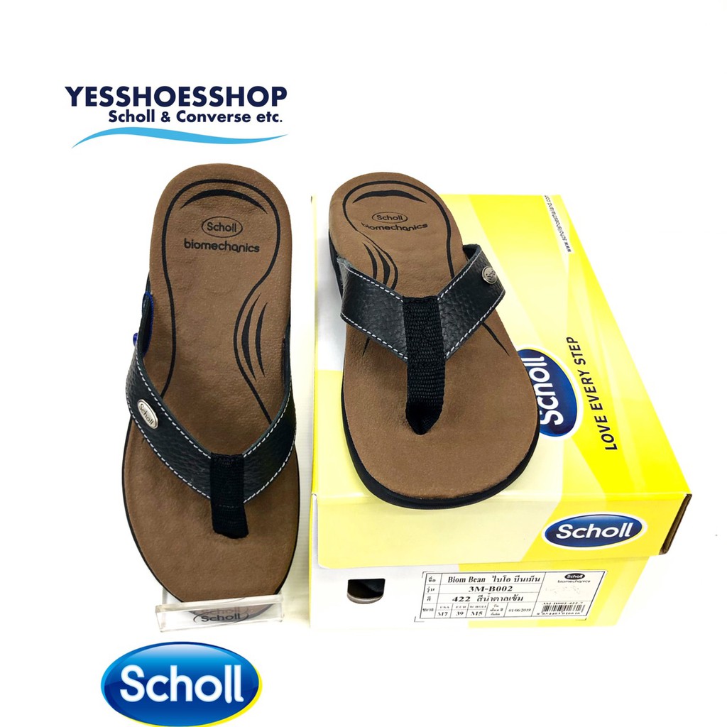 รองเท้า Scholl Biomechanics รุ่น Bean Mens(B376) รองเท้าสุขภาพ ...
