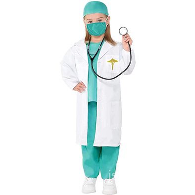Kids Surgeon Costume,Doctor Fancy Dress Costume For Halloween Cosplay ...