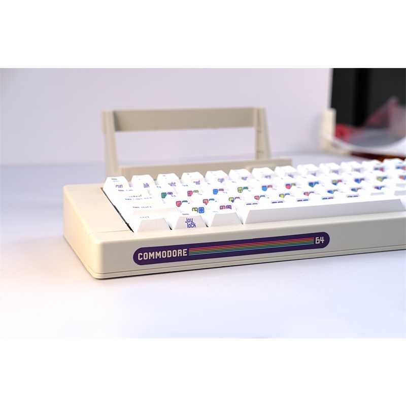 แป้นพิมพ์คอมพิวเตอร์ Commodore 64 C64 Custom Theme Keycaps PBT Dye Sub ...