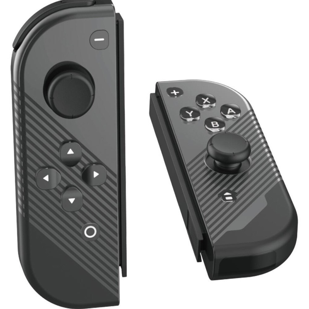 เกมแพด:For Switch Simle Small Left & Right Handle Gamead Crystal Button ...