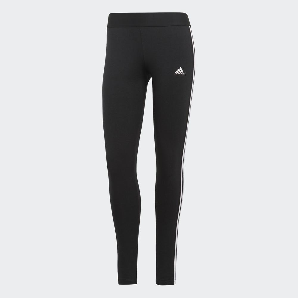 adidas Essentials 3-Stripes Tapered Open Hem Joggers ผู้ชาย สีเทา ...