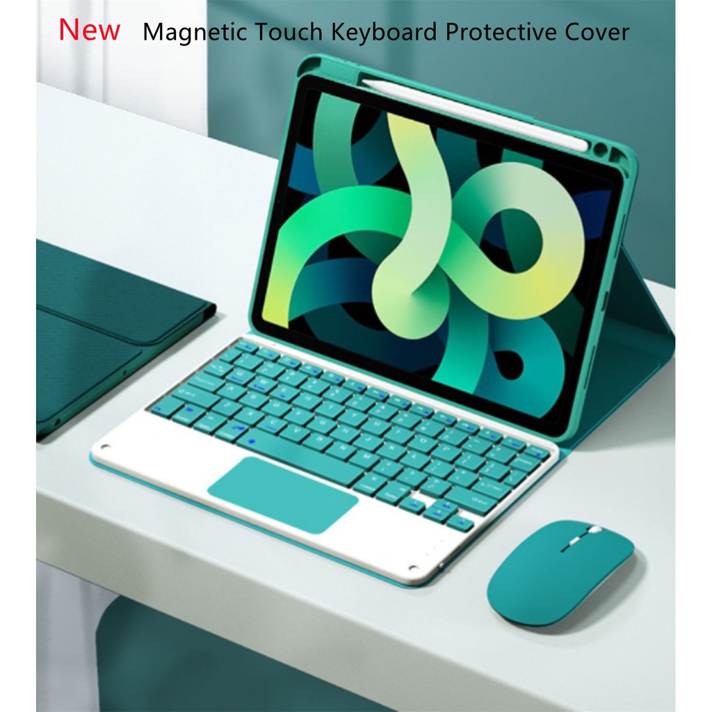 ♂Keyboard Case for iPad Air 4 & New iPad Pro 11 inch (3rd Gen 2021 ...