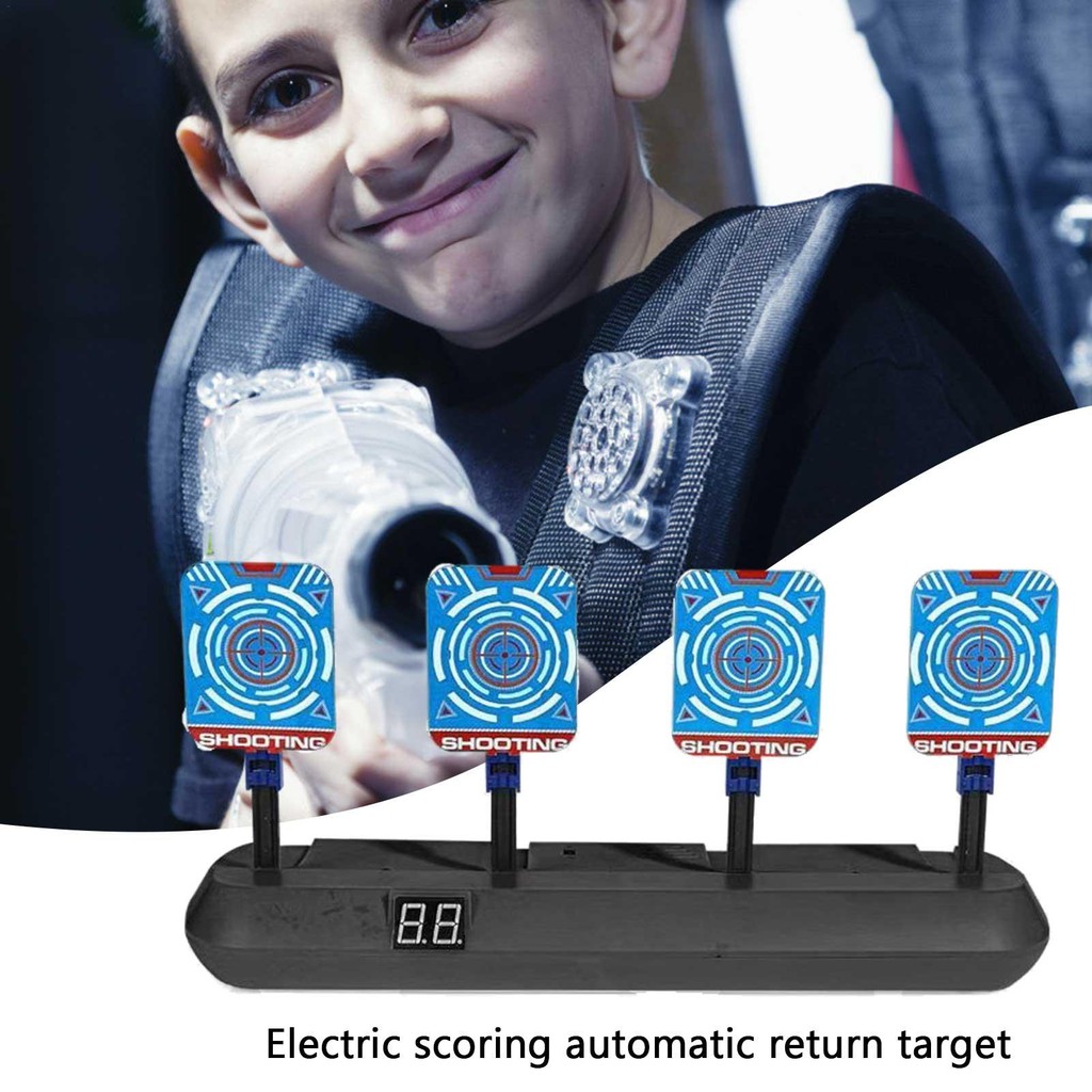 Shooting Target Toy Auto Reset Digital Scoring Target with Sound T1ib ...