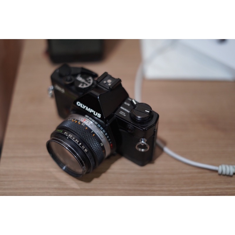 กล้องฟิล์ม มือสอง มือ 2 Olympus OM2 SPOT/PROGRAM + แถมสายคล้องกล้อง ...