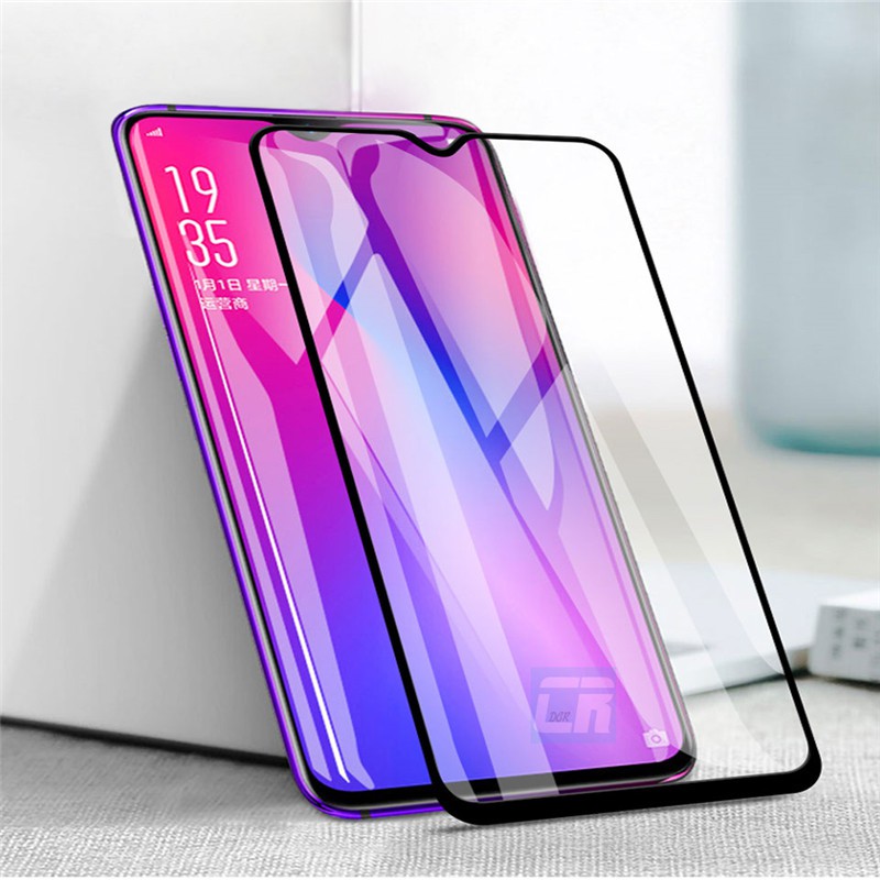 กระจกนิรภัยแบบเต็มรูปแบบสําหรับ OPPO R17 R15 Pro R15 Dream Version R11s ...
