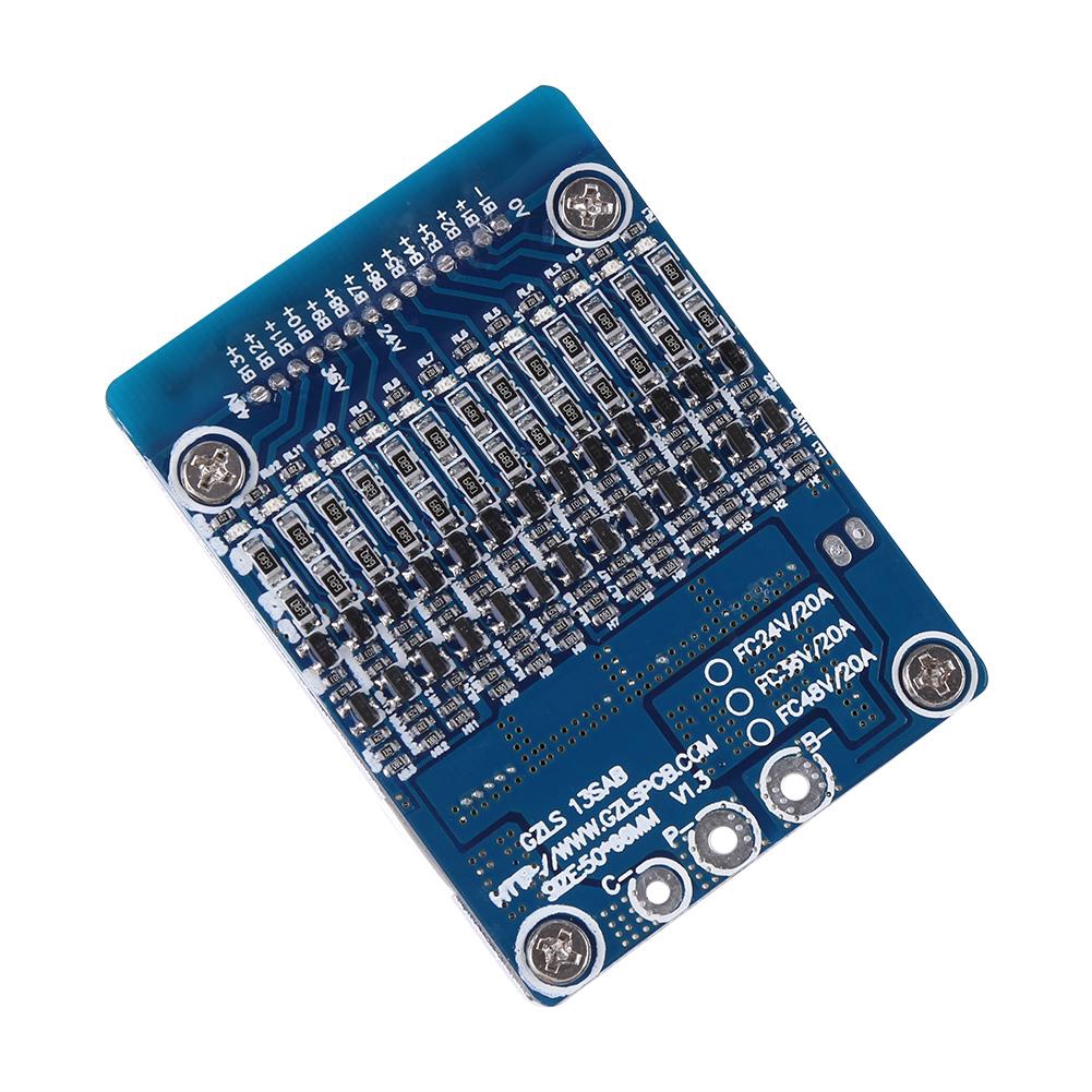 With 48V 13S Battery 20A Cell Function 18650 Li-ion Balance Protection ...