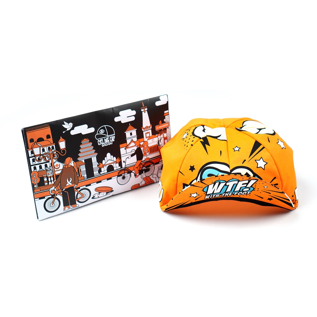 หมวกปั่นจักรยาน ของแท้ x Mujiono CC Dice Hat - CyclingcapOrange ...