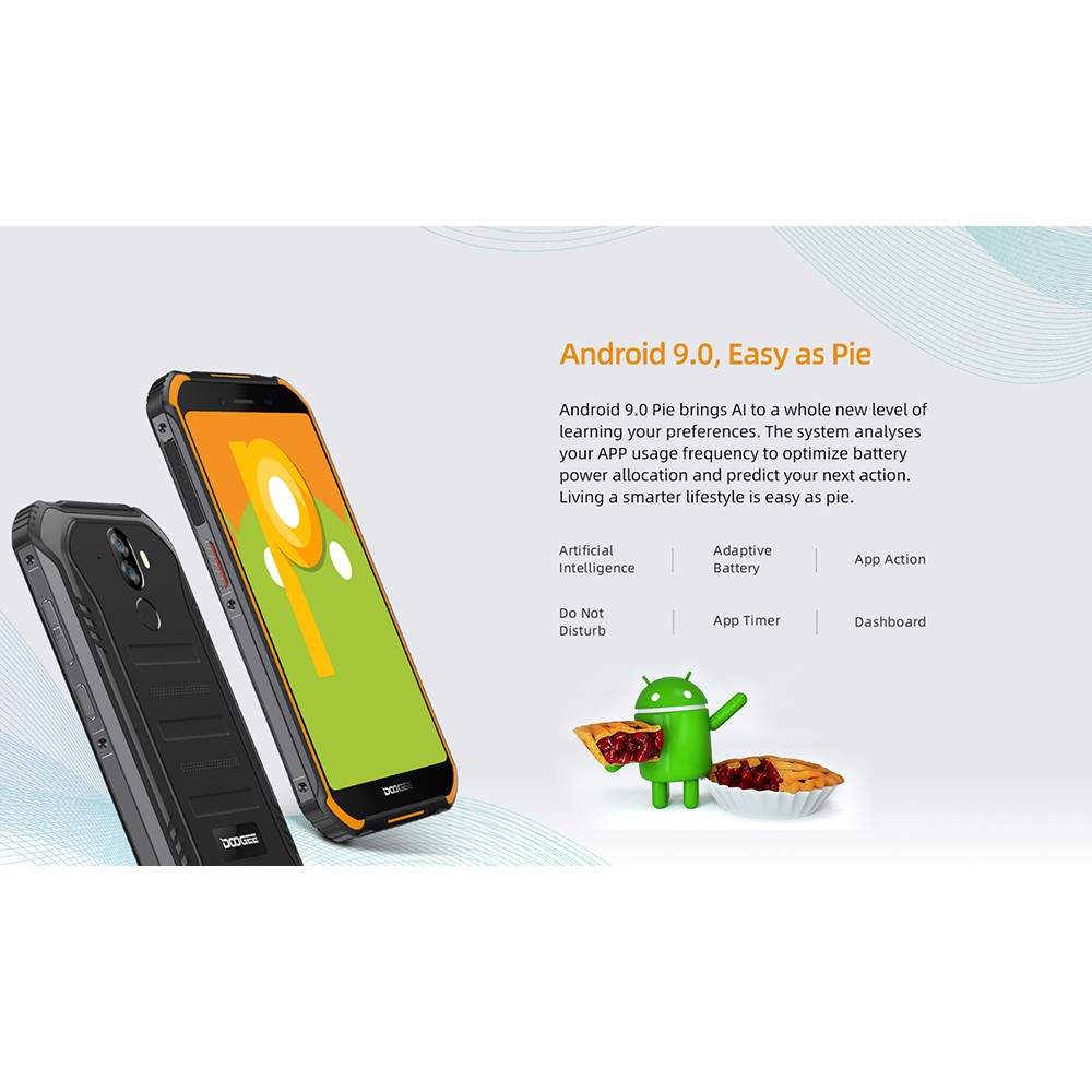 DOOGEE Mt6580 S40-Lite IP68 16GB 2GB GSMWCDMA Quad Core Face ...