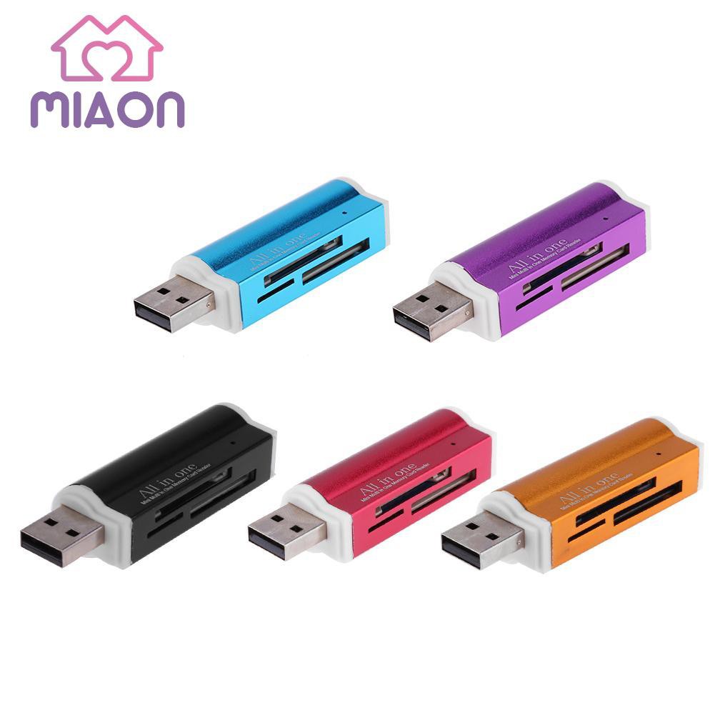 การ์ดรีดเดอร์ Usb 2 . 0 4 In 1 สําหรับ Sd / Sdhc / Mini Sd / Mmc / Tf ...