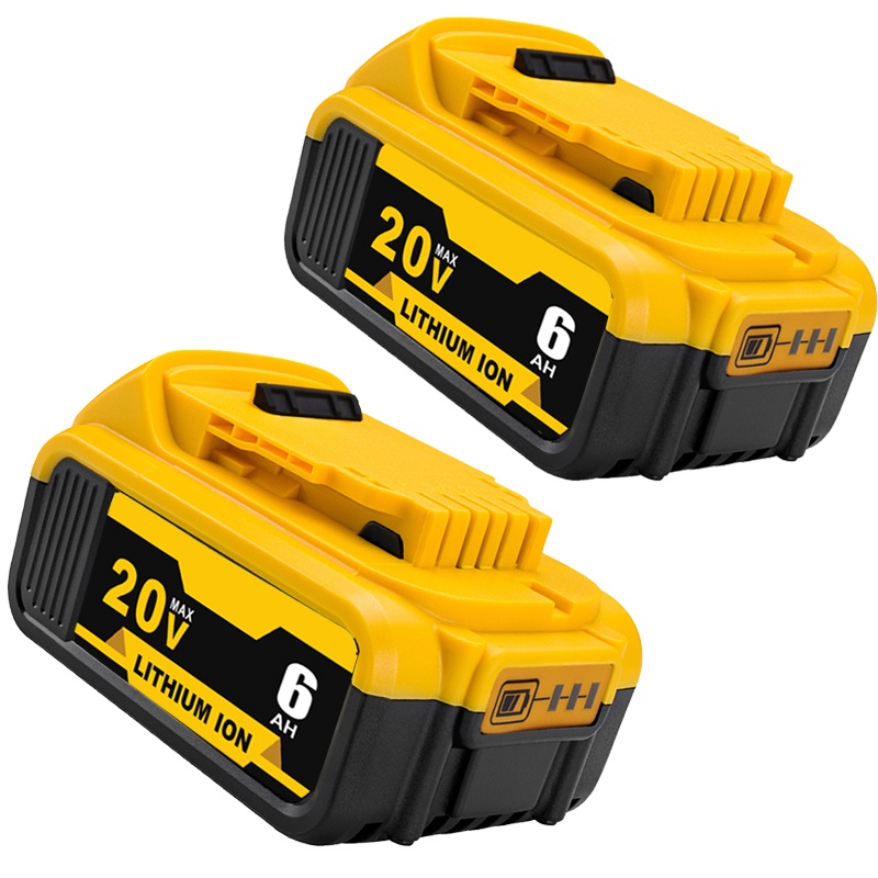 แบตเตอรี่20V 5.0Ah 6.0Ah Relacement DCB200 for DeWalt DCB185 DCB203 ...