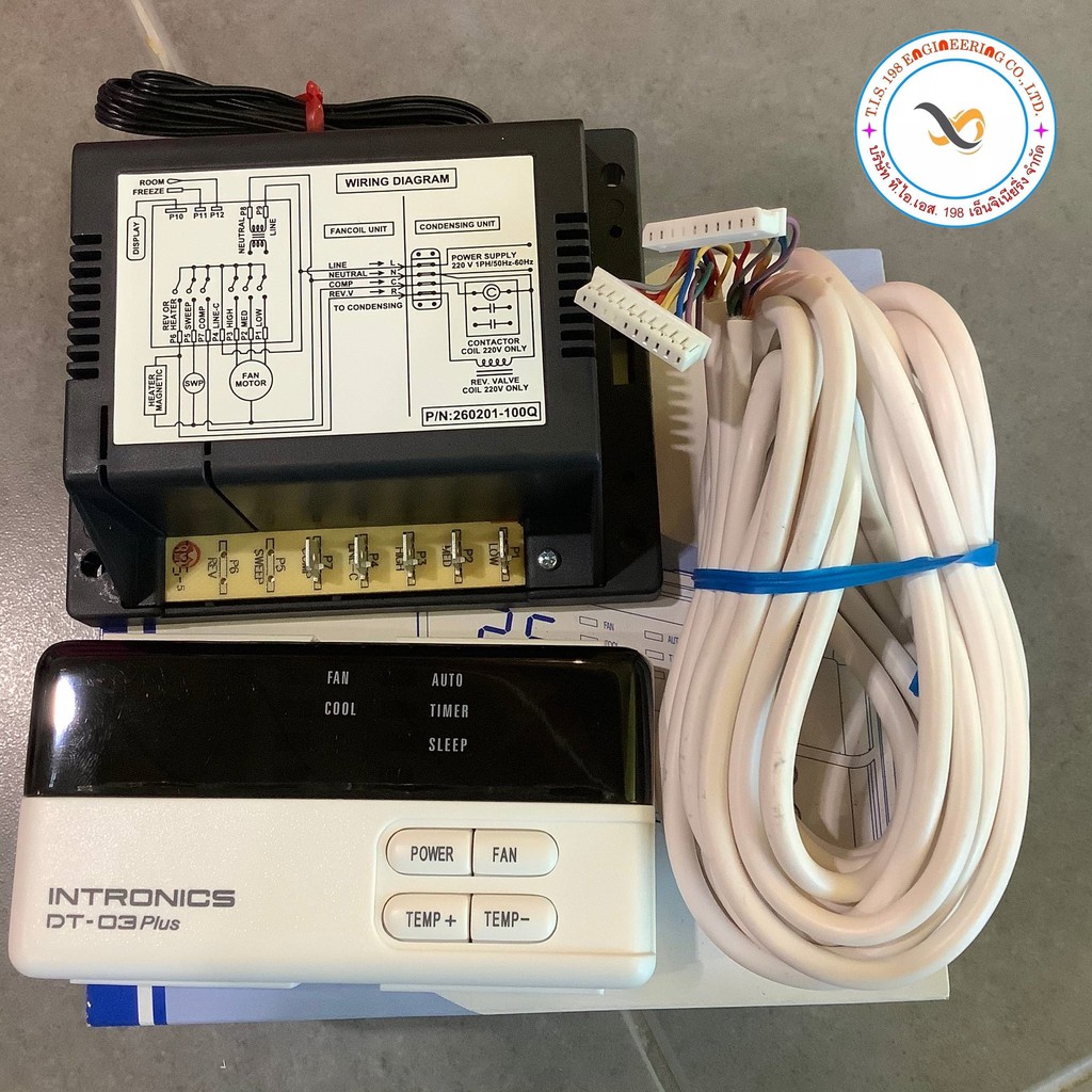 รีโมทแอร์ แบบมีสาย INTRONICS รุ่น DT03 Plus - t.i.s_198_engineering ...