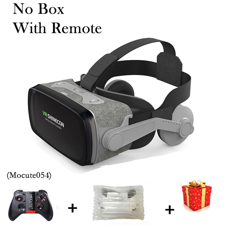 vr แว่นตา：VR Shinecon Casque Viar 3D Glasses Virtual Reality Headset ...
