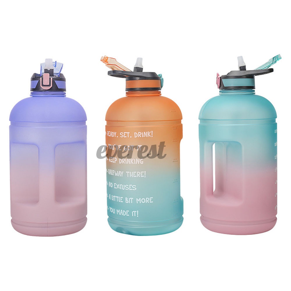 3.78L ขวดน้ําดื่มไล่โทนสีสําหรับตั้งแคมป์กลางแจ้ง - everest.th - ThaiPick