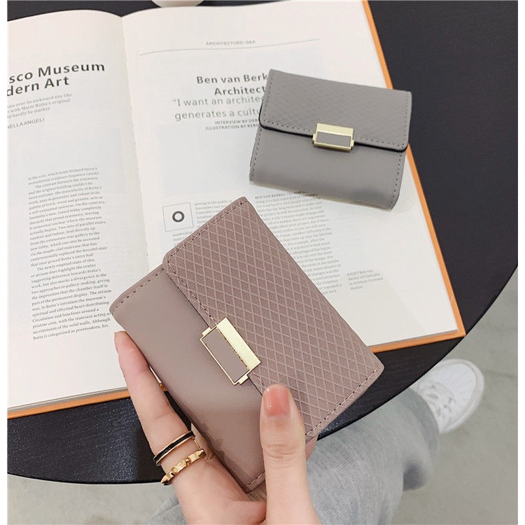 กระเป๋าใส่เหรียญ ใส่บัตรได้หลายช่อง ป้องกันการโจรกรรม สําหรับผู้หญิง ...